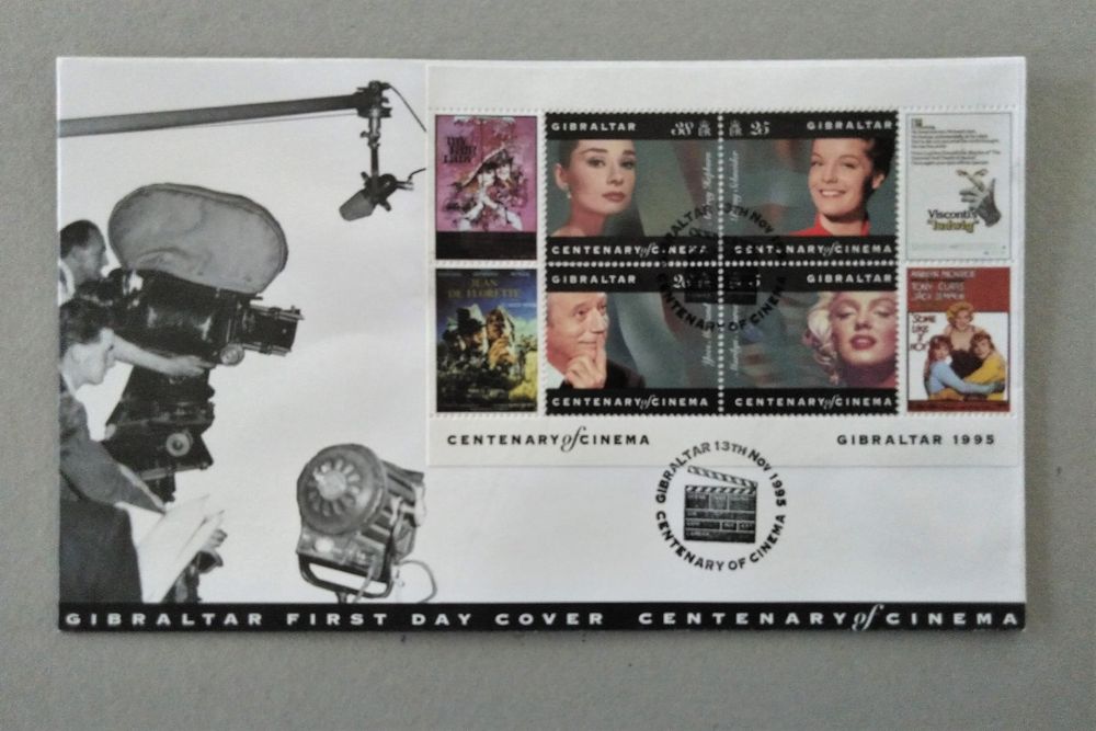 Gibraltar Schöner Brief, Centenary of Cinema 1995 (Gebraucht) in ...