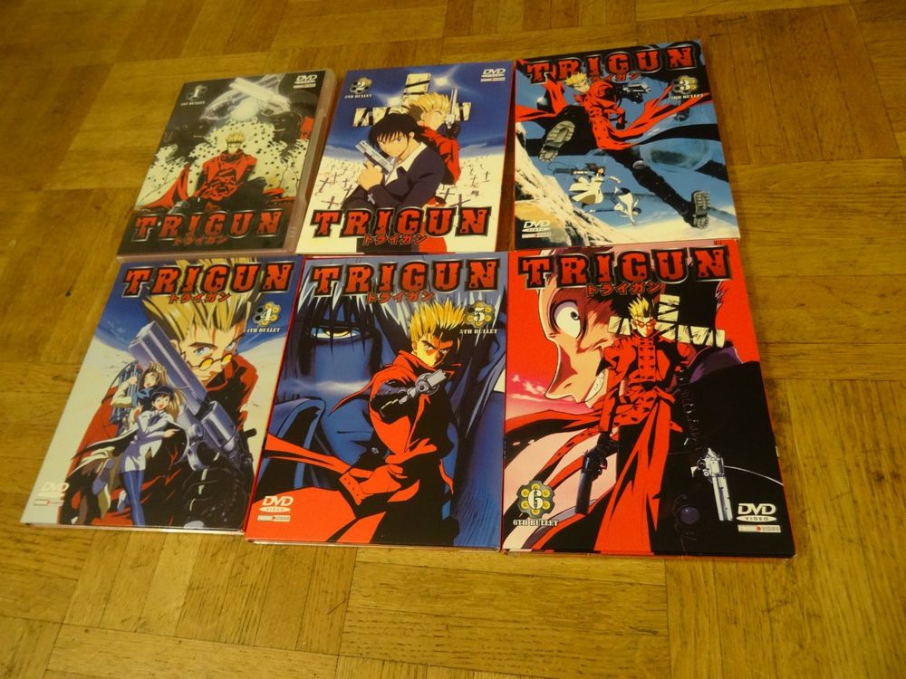 Trigun 1-6 ANIME DVD (Gebraucht) in Olten für CHF 45 – mit Lieferung ...