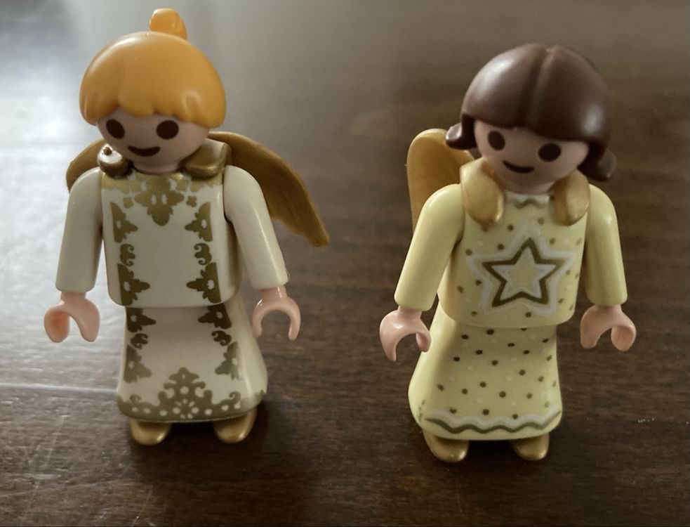 Playmobil Engel Figuren Weihnachten Christkind Kind Krippe (Gebraucht ...