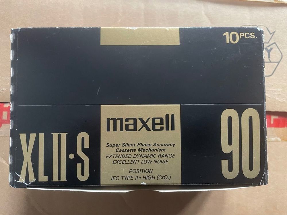 Maxell XLII•S 90min Kassetten im 10er Pack | Kaufen auf Ricardo