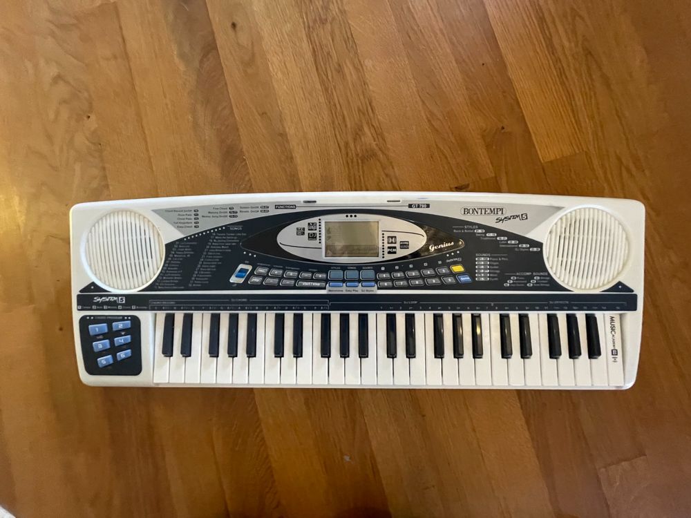 Piano Keyboard Bontempi GT 790 (Gebraucht) in für CHF 9 – mit Lieferung ...