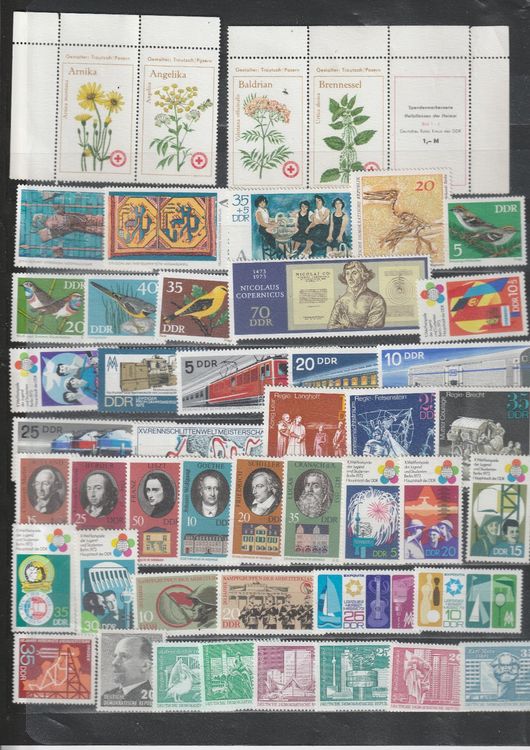 59/LOT DDR AB 1973 ** (Neu (gemäss Beschreibung)) in Hirschthal für CHF 1 – mit Lieferung auf ...