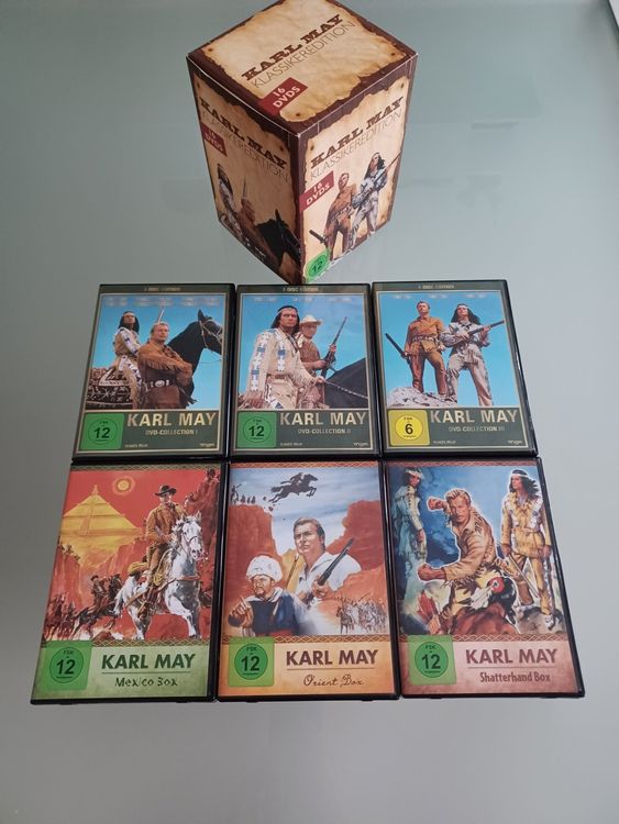 Karl May Klassikeredition 16x DVD Box Winnetou (Gebraucht) in ...