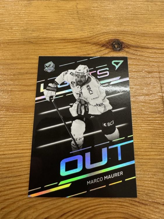 Marco Maurer - HC Ajoie - Top Sammlerkarte #77/99🔥🏒 (Gebraucht) in ...