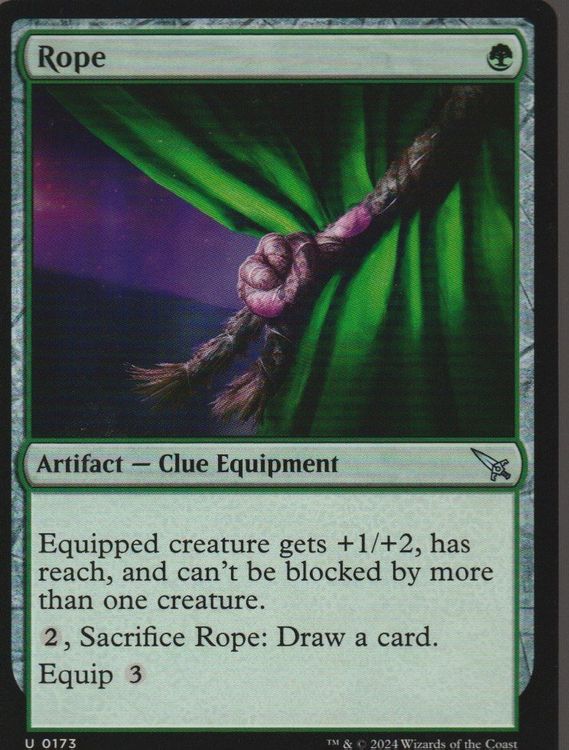 TCG Magic The Gathering MTG UK MKM 173 Rope MURDERS AT KARL | Kaufen ...