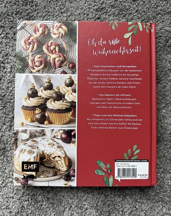 Das Weihnachtsbuch - Backen mit Emma Friedrichs! Neuwertig (Neu (gemäss ...