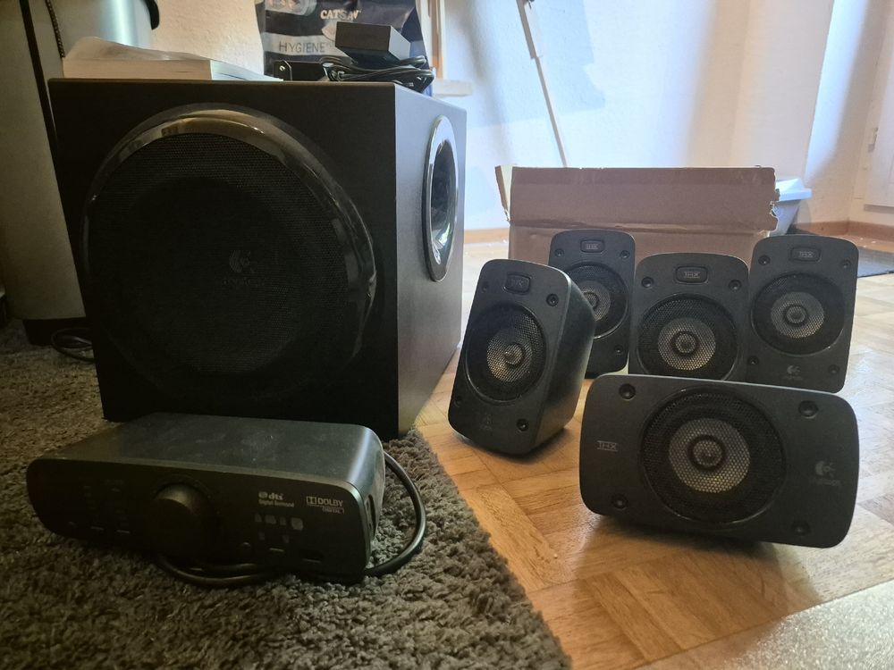 Logitech 5.1 Surround Sound System Z906 (Gebraucht) in für CHF 95 – mit ...