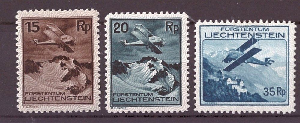 # 34 --- LIECHTENSTEIN FLUGPOST POSTFRISCH | Kaufen auf Ricardo