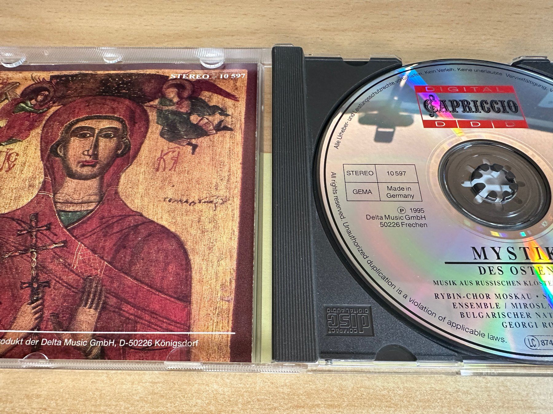 A4 Rybin-Chor Moskau Sofia Robev Orthodox Mystik Des Ostens (Gebraucht ...