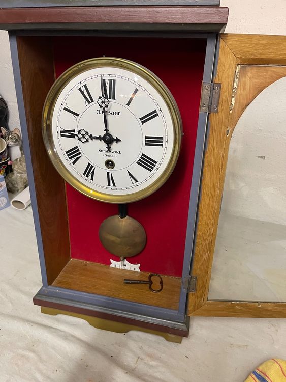 Alte Uhr (j. G. Baer Sumiswald Suisse ) Nr (51) (Gebraucht) in ...
