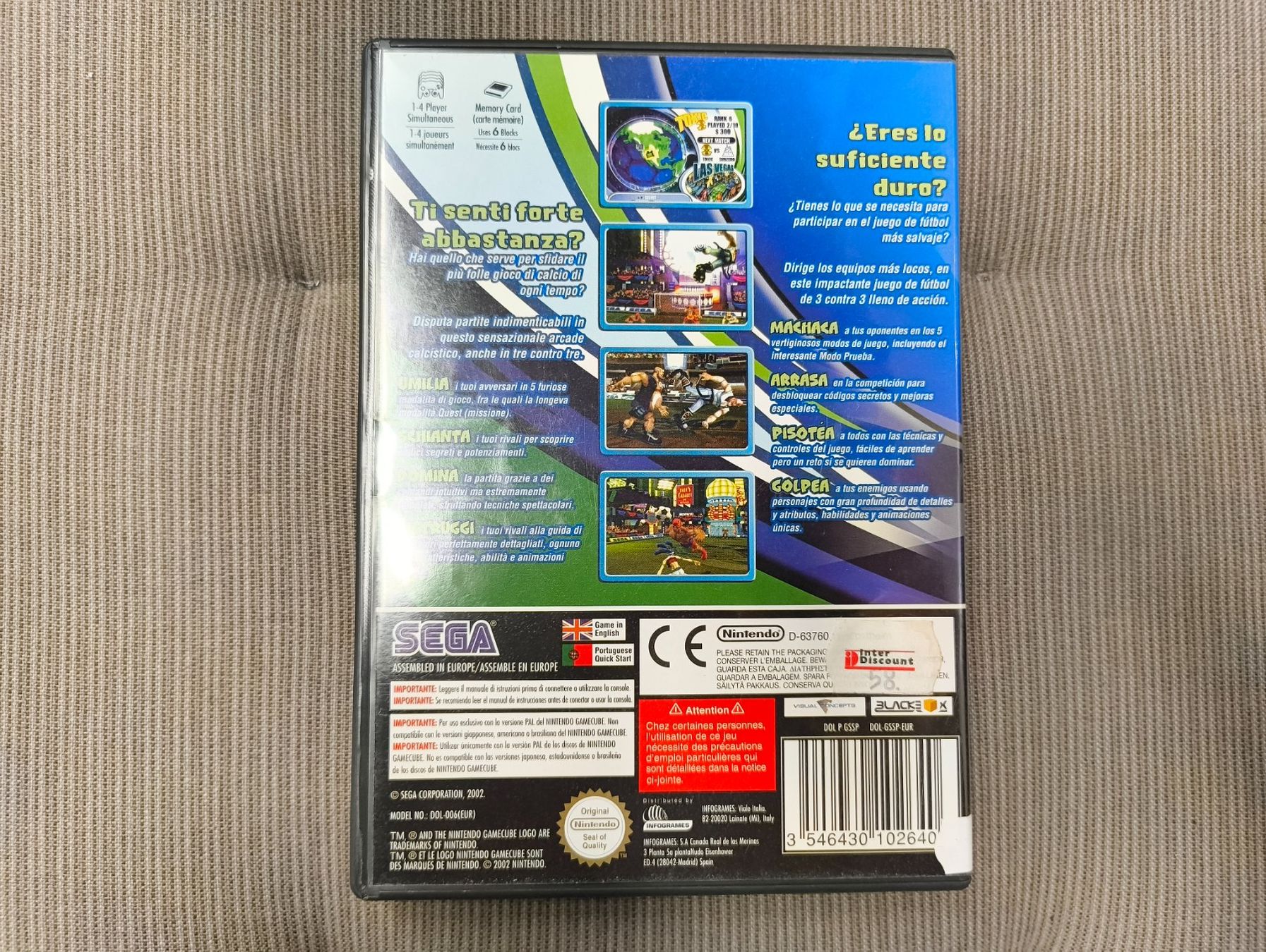 Sega Soccer Slam Nintendo GameCube (Gebraucht) in Giubiasco für CHF 8 ...