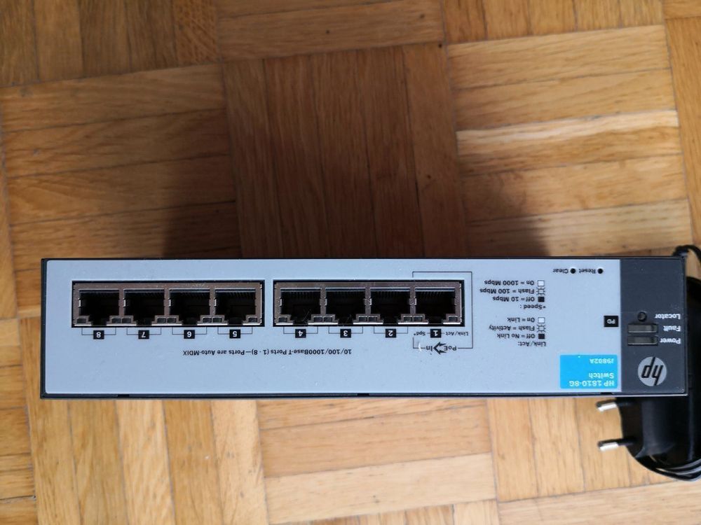 HP 1810-8G PoE Switch Model J9802A | Kaufen auf Ricardo