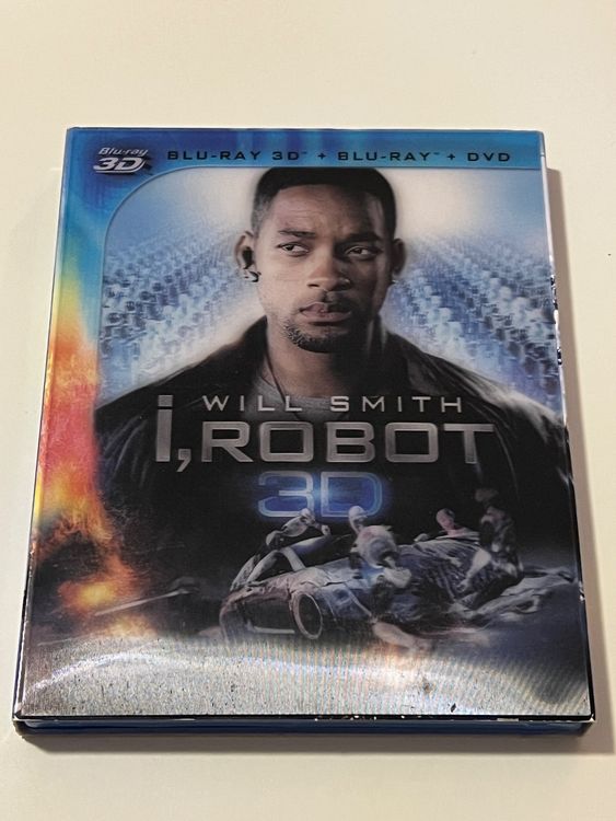 I, Robot 3D Blu-ray + Blu ray + DVD Lenticular Schuber (Neu (gemäss Beschreibung)) in Altstätten ...