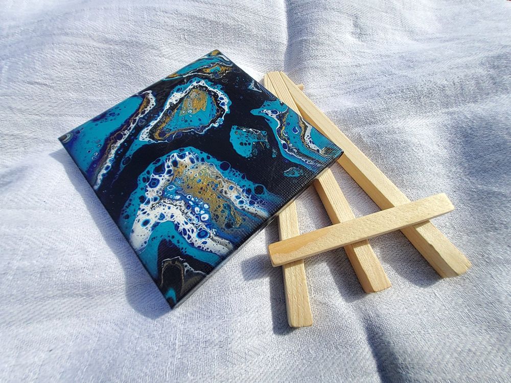 Original Pouring Art (Neu (gemäss Beschreibung)) in Thun für CHF 20 – mit Lieferung auf Ricardo ...