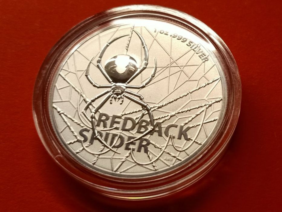 1 OZ UNZE SILBER REDBACK SPIDER 2020 DANGEROUS AUSGABE 1 (Neu und originalverpackt) in Trübbach ...