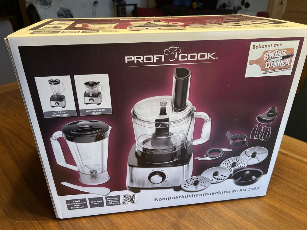 Profi Cook Kompaktküchenmaschine PC-KM 1063 | Kaufen auf Ricardo
