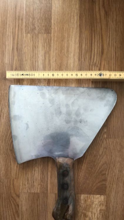Metzgerbeil/Hackebeil massiv ca. 1.75 Kg, A. Spiess (Gebraucht) in ...