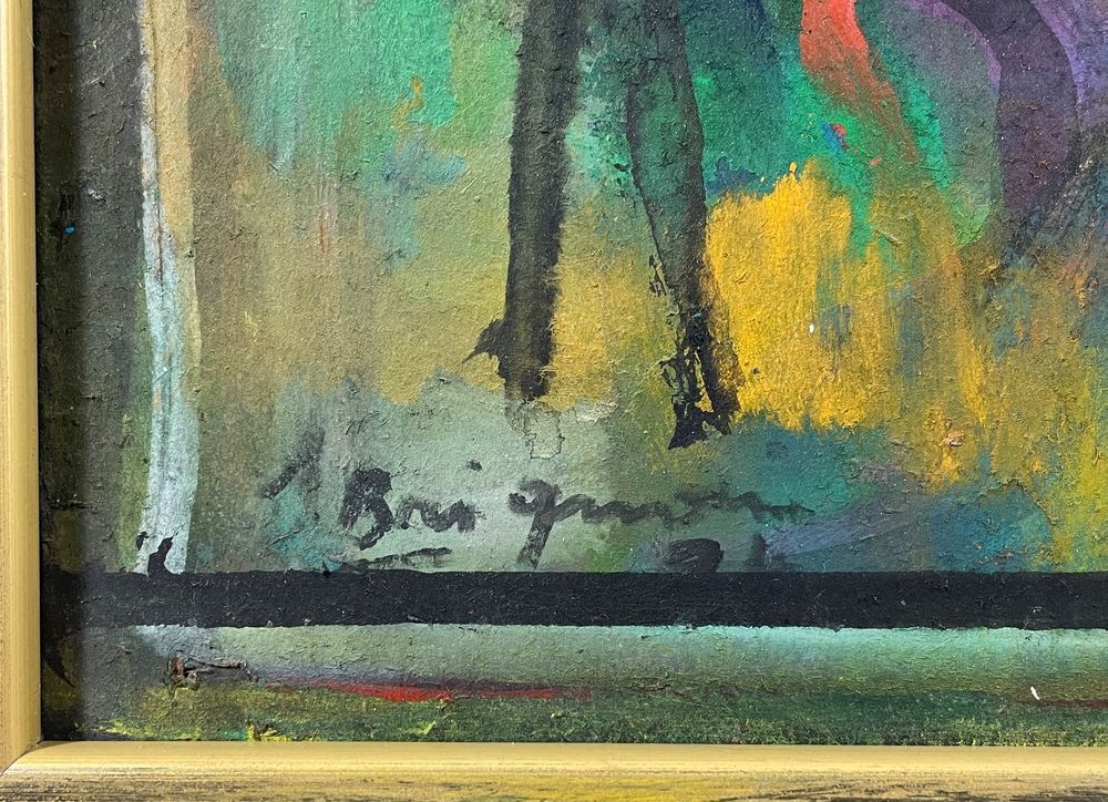 Serge Brignoni (1903-2002) grosses Gemälde (Gebraucht) in Root für CHF 630 – mit Lieferung auf ...