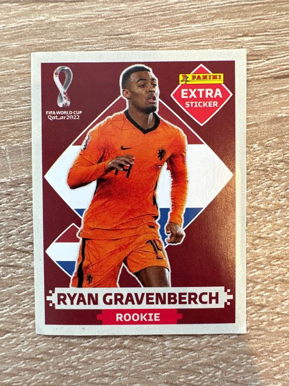 Extra Sticker Ryan Gravenberch Panini | Kaufen auf Ricardo