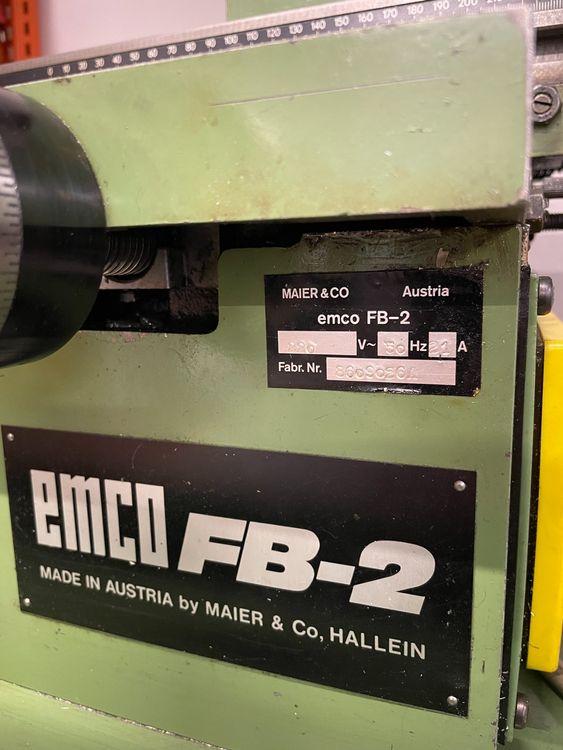 Emco FB-2, Fräsmaschine (Gebraucht) in für CHF 1960 – nur Abholung auf ...