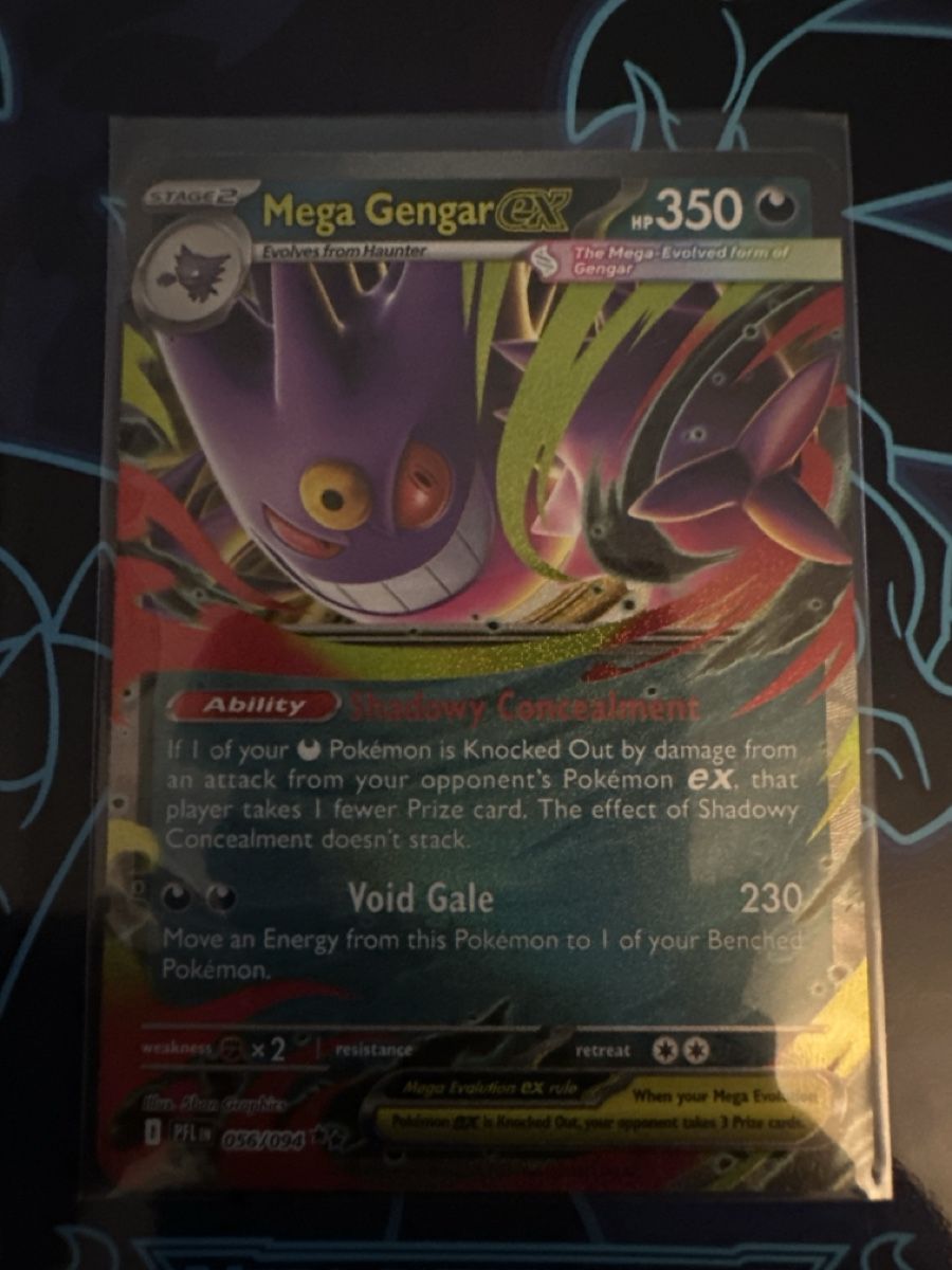 Phantasmal Flames 🇬🇧Mega Gengar ex (Neu (gemäss Beschreibung)) in ...