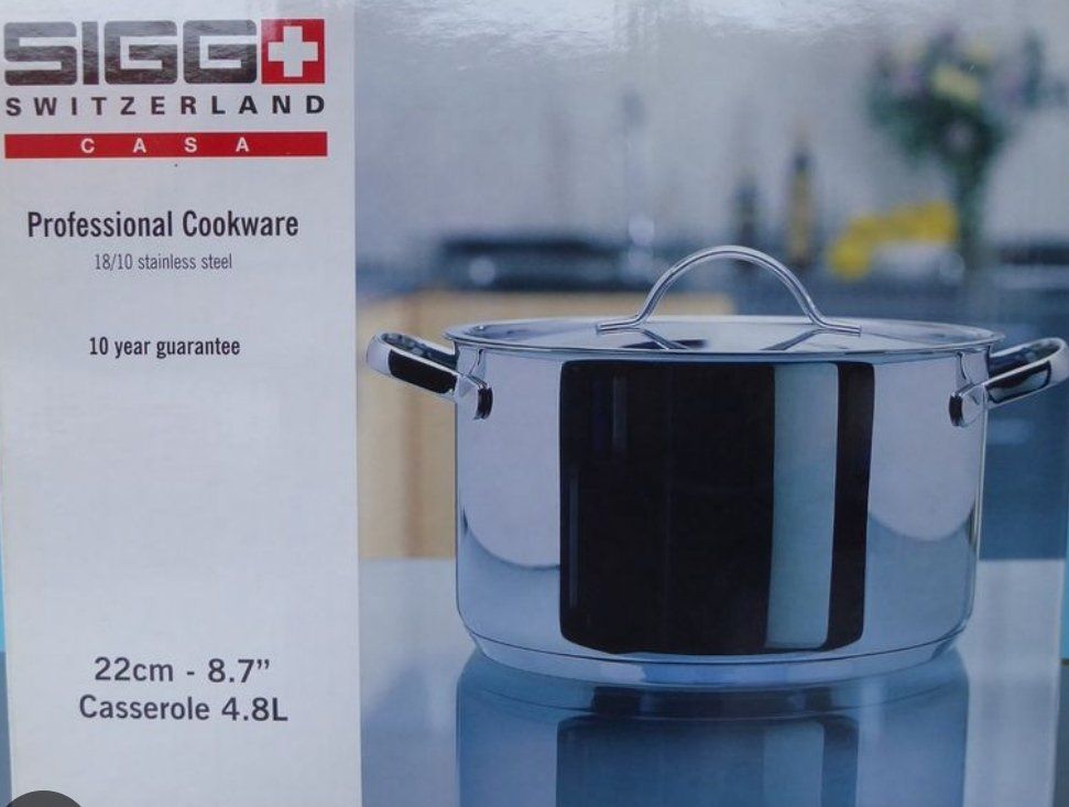 Casserole SIGG + Pasta Insert (22cm / 4,8L) | Kaufen auf Ricardo