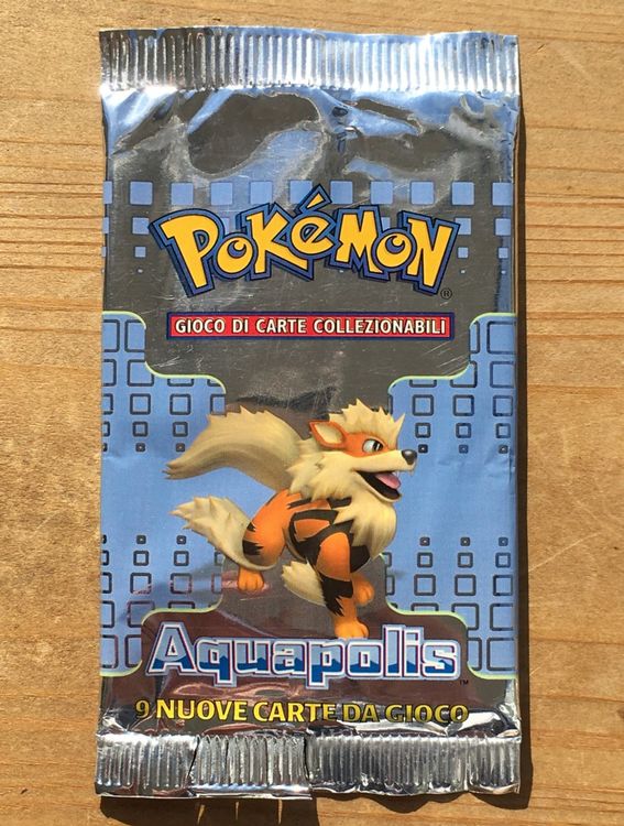 Leeres Pokémon Aquapolis Booster | Kaufen auf Ricardo