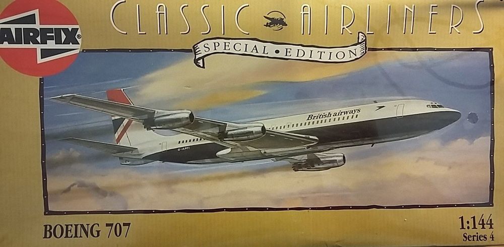 Model kit Airfix Boeing 707 British Airways, vintage (Neu und ...