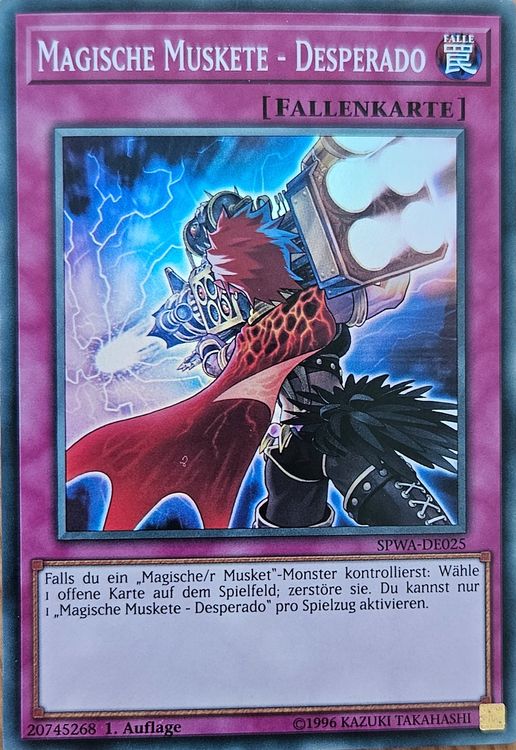 Yu-Gi-Oh! Magische Muskete - Desperado 1. Auflage SPWA-DE025 (Gebraucht) in Hägglingen für CHF 1 ...
