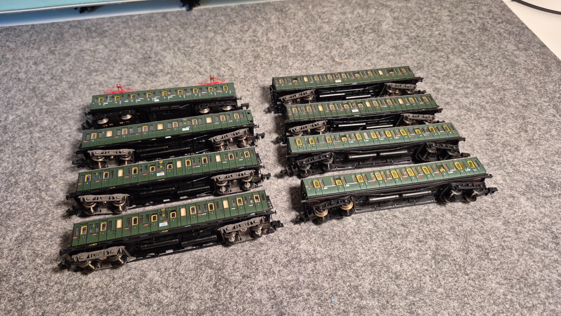 Arnold Lok (DCC) Arnold Wagen (x2) Fleischmann wagen (x6) (Gebraucht ...