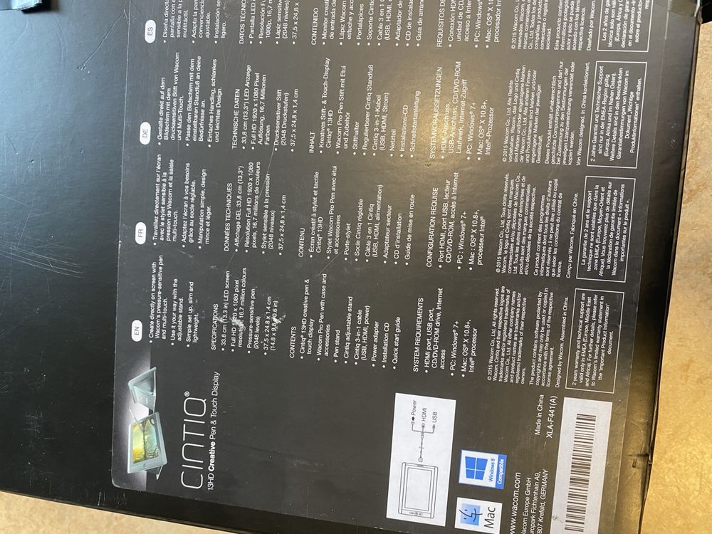 Wacom Cintiq 13HD - Kreatives Stift-Display (Gebraucht) in Zürich für ...