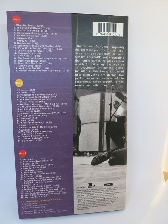 3 CD Box Set Simon & Garfunkel - Old Friends | Kaufen auf Ricardo