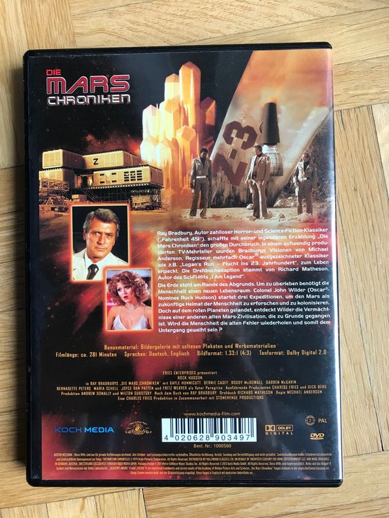 Die Mars-Chroniken - The Martian Chronicles - DVD (Neu (gemäss ...