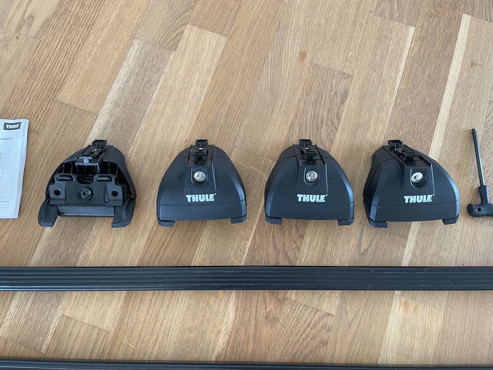 Dachträger Kit Thule Rapid System 753 (SquareBar) (Gebraucht) in Zürich für CHF 39 – mit ...