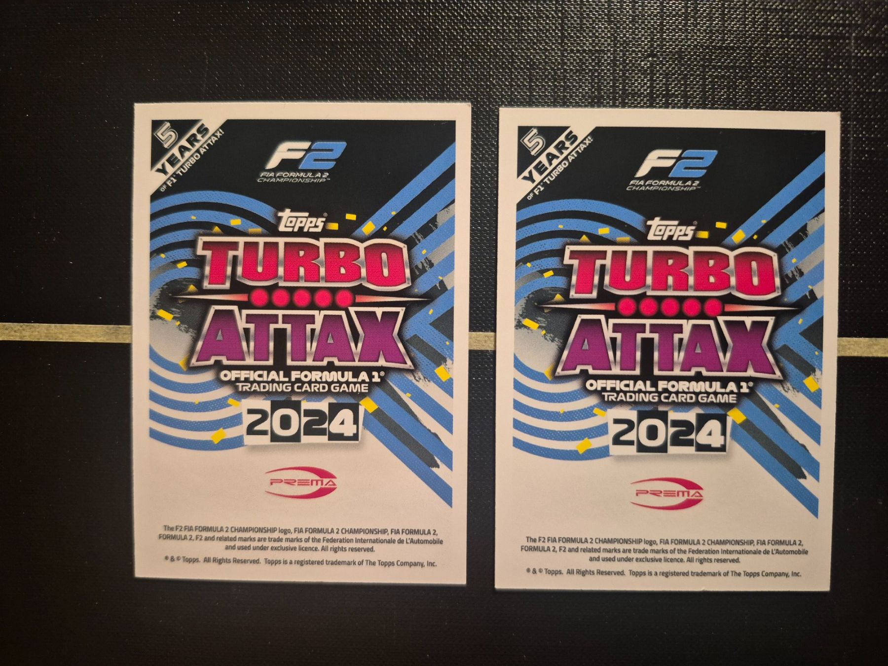 Oliver Bearman Prema Racing F2 Team Topps Turbo Attax 2024 (Gebraucht ...