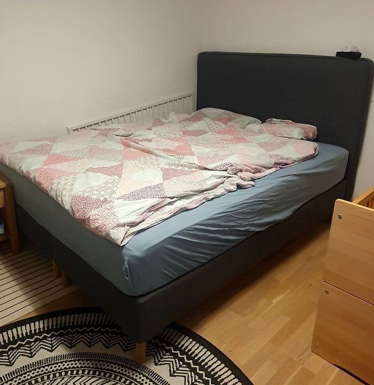 Boxspringbett Ikea Dunvik 160x200cm (Gebraucht) in Embrach für CHF 200 ...