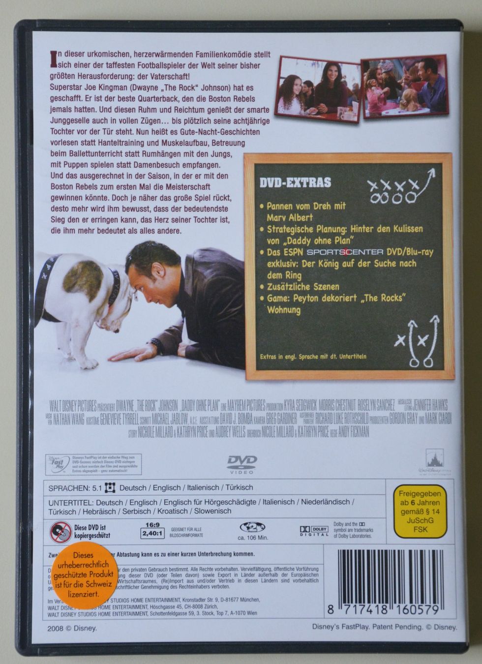 DVD: Daddy ohne Plan mit Dwayne Johnson (Gebraucht) in Niederhasli für ...