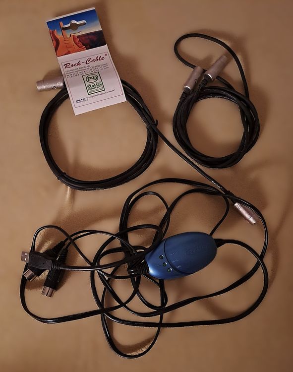 M-Audio USB Uno mit 2 Zusatzkabeln (Gebraucht) in Zürich für CHF 20 ...