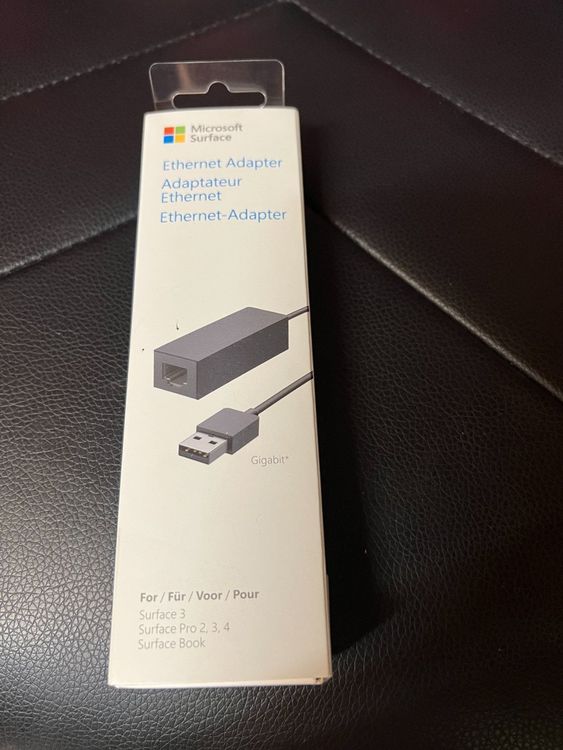 MICROSOFT SURFACE-ETHERNET-ADAPTER (Neu und originalverpackt) in Zürich für CHF 1 – mit ...