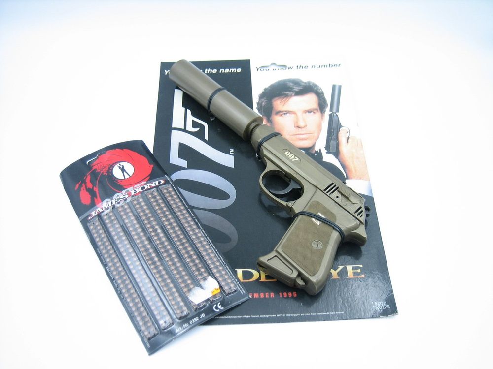 Vintage James Bond Goldeneye Spielzeug Pistole RAR | Kaufen auf Ricardo