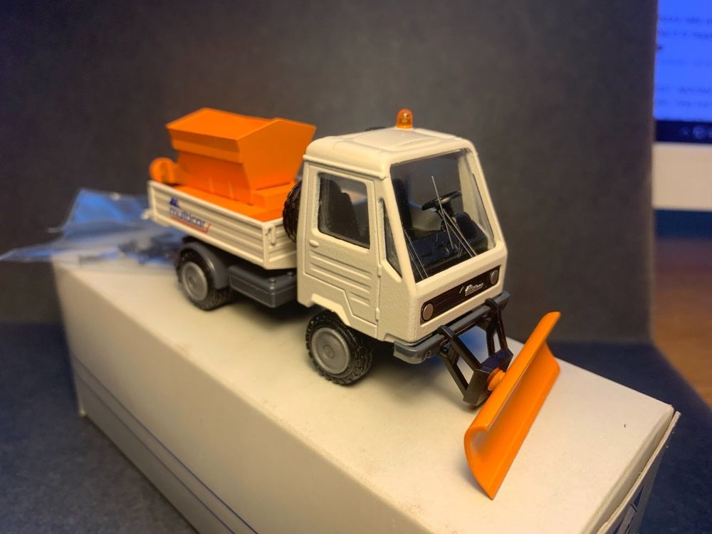 Multicar Schneepflug - Conrad 1:50 OVP (Neu und originalverpackt) in ...