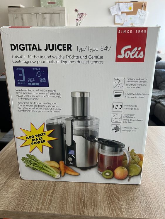 Solis Digital Juicer Type 849 (Neu (gemäss Beschreibung)) in Massagno für CHF 20 – mit Lieferung ...