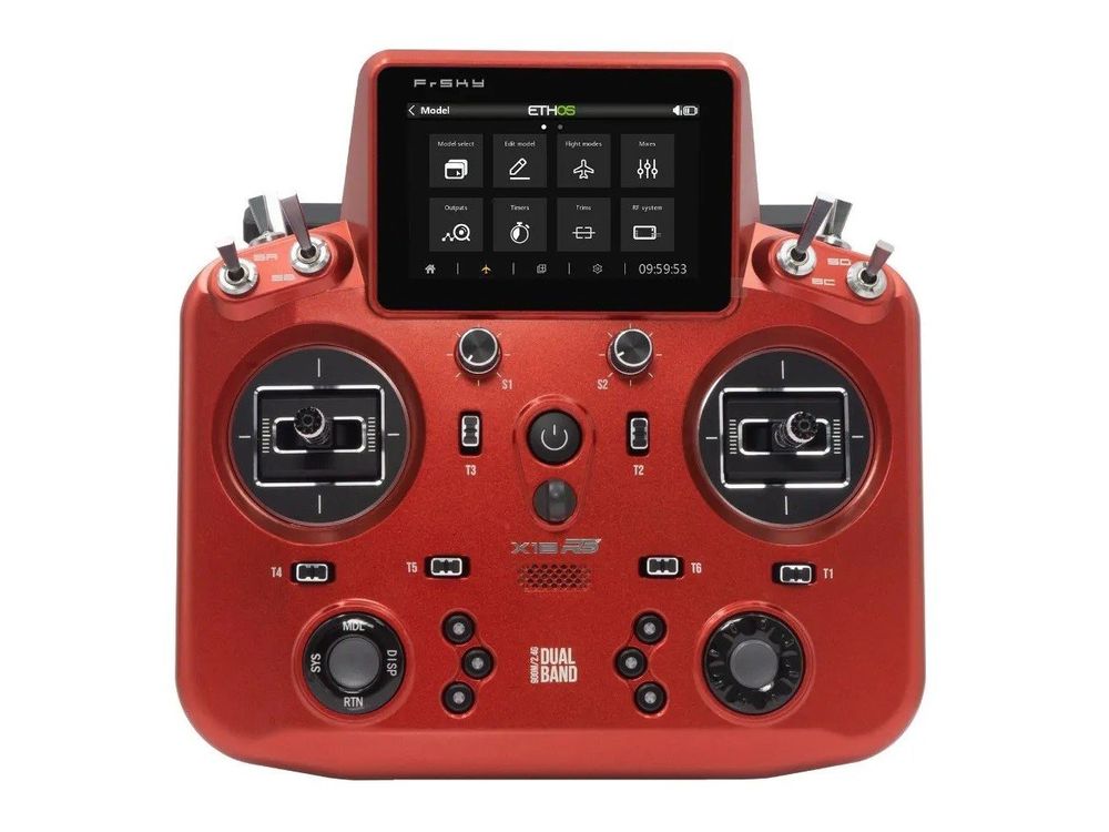 FrSky Tandem X18RS - Ruby Red - Fernsteuerung (Neu und originalverpackt ...