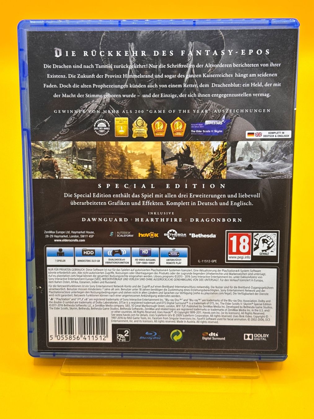 PS4 Game: The Elder Scroll V - Skyrim Special Edition (Gebraucht) in ...