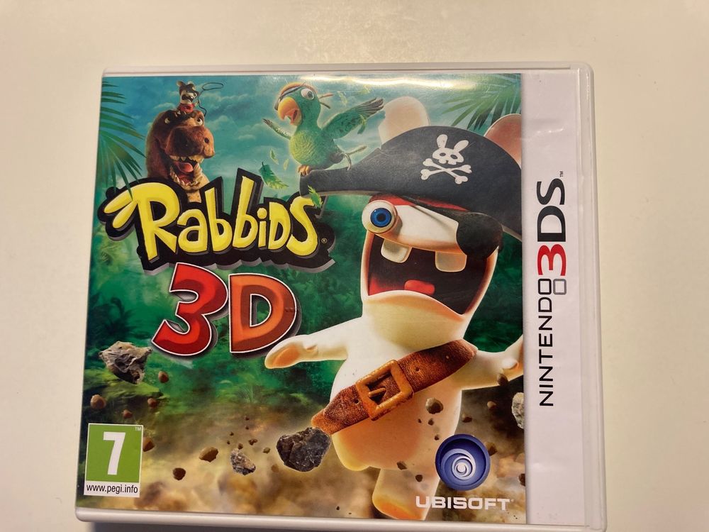 Rabbids 3D - Nintendo 3DS Komplett, mit Hülle und Anleitung (Gebraucht ...