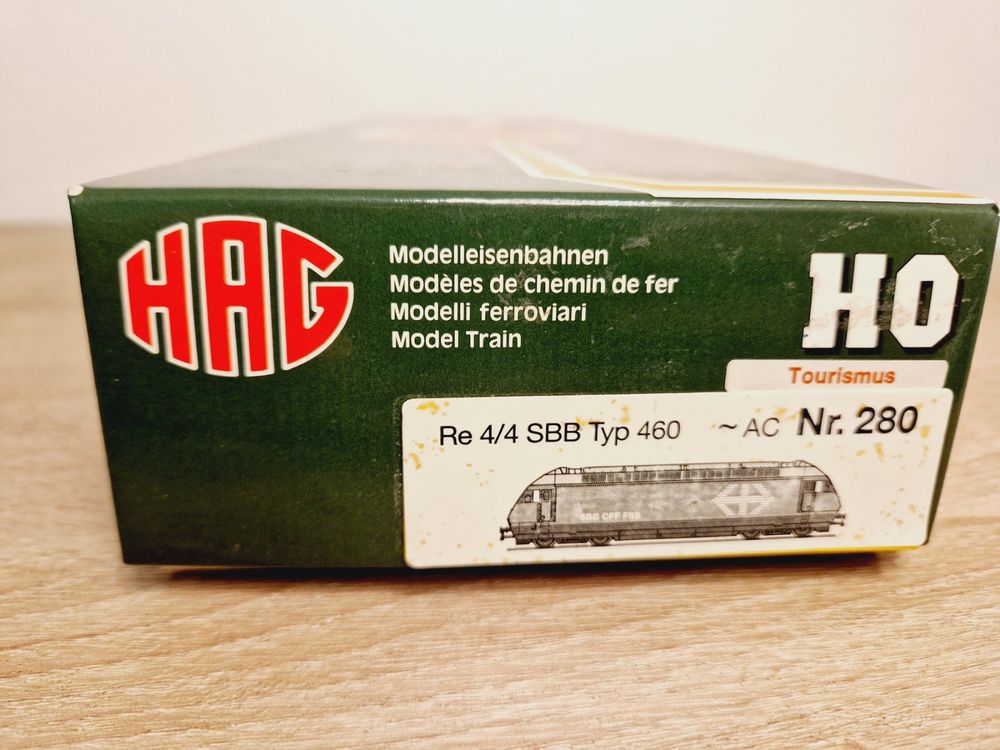 Hag 280 E-Lok Re 460 MySwitzerland SBB Digital H0 (D'occasion) à St ...