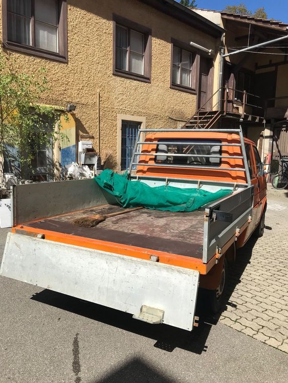 VW T4 mit Doppelkabine, Brücke und AHK (Gebraucht) in Pfeffingen für ...