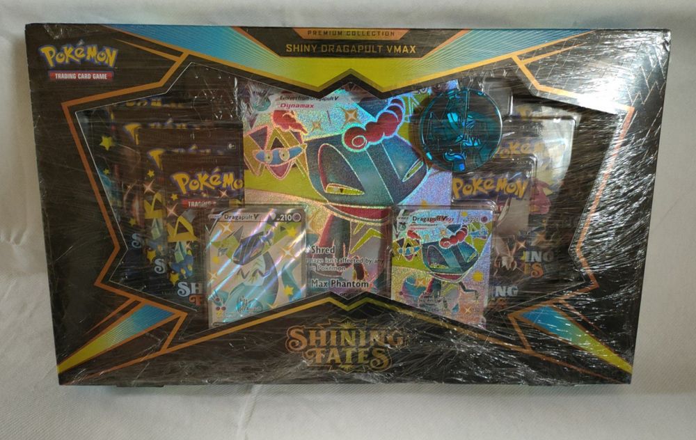 Pokemon Shiny Dragapult VMax box English | Kaufen auf Ricardo