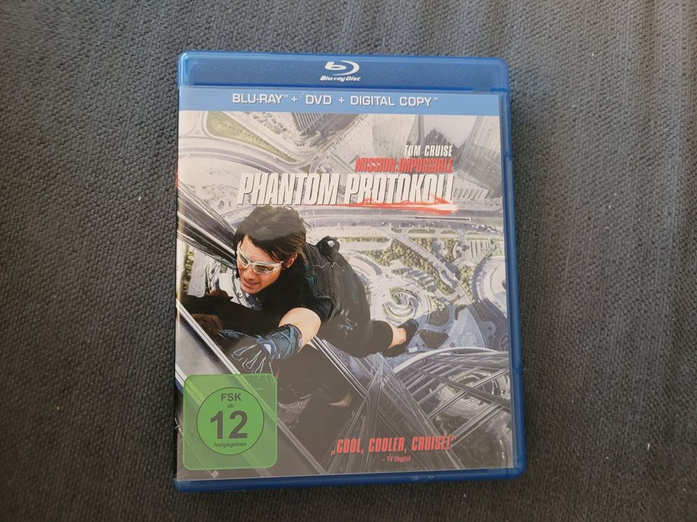 Mission impossible phantom protokoll mit tom cruise (Gebraucht) in Zollikerberg für CHF 2 – mit ...