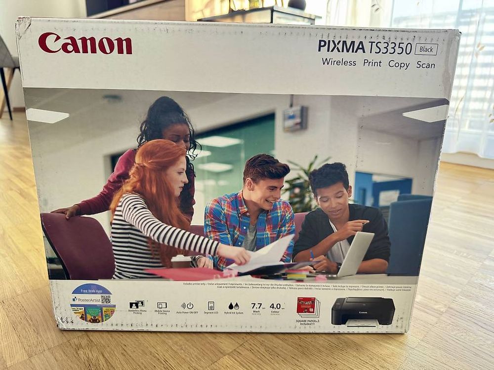 Canon Pixma TS 3350 mit Tintenpatronen (NEU) (Neu und originalverpackt ...